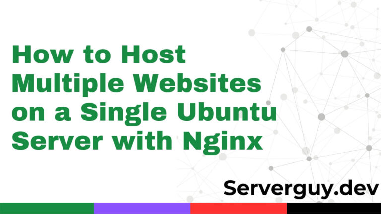 Host Multiple Websites On A Single Ubuntu Server With Nginx Server Guy